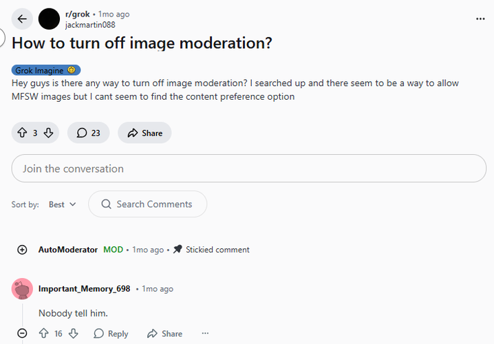 How to Turn Off Image Moderation in Grok 2026