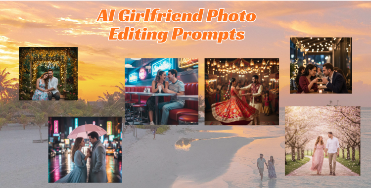 AI Girlfriend Photo Editing Prompts: Romantic Couple & Gemini AI Copy ...